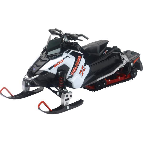 ニューレイ New Ray ミニ Polaris Switchback Pro-X 800 スノーモービルカラー/仕上げ ブラック / レッド / ホワイト素材 ダイキャスト / プラスチックスケール 1:16 スケール7001-00565...