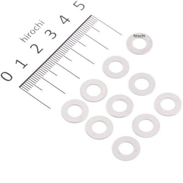 ポッシュ POSH ステンレススペーサーシム 厚み0.5mmM6用 内径6mmx外径12mm厚み:0.5mm901356-10ヤフー SP店