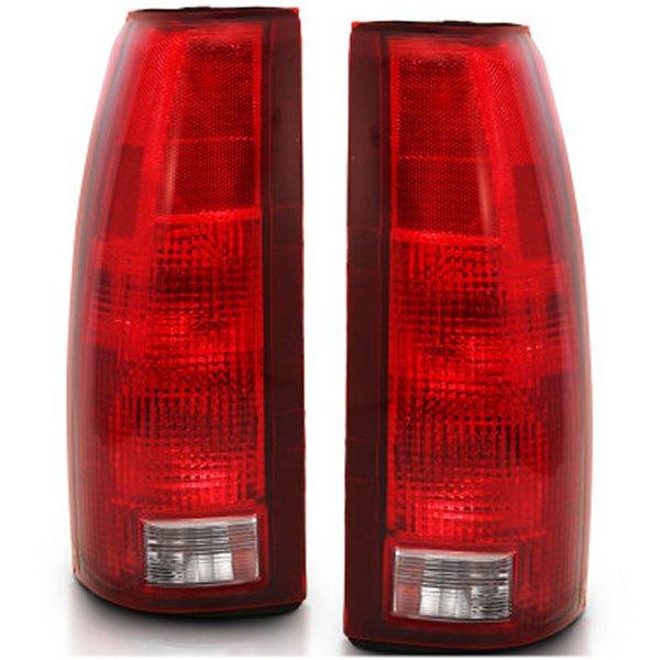 ANZO 1988-1999 シボレー C1500 Tailライト レッド/クリア Lens w/ Circuit Board(OE リプレイスメント)メーカー：ANZOメーカー品番：311300・掲載画像は、カタログより抜粋した参考画像と...