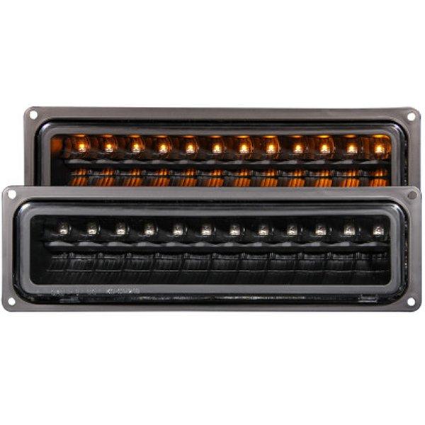 ANZO 1988-1998 Chevrolet C1500 LED Parking Lights Blackメーカー：ANZOメーカー品番：511050・掲載画像は、カタログより抜粋した参考画像となっております。ご不安な場合は、メーカーサ...
