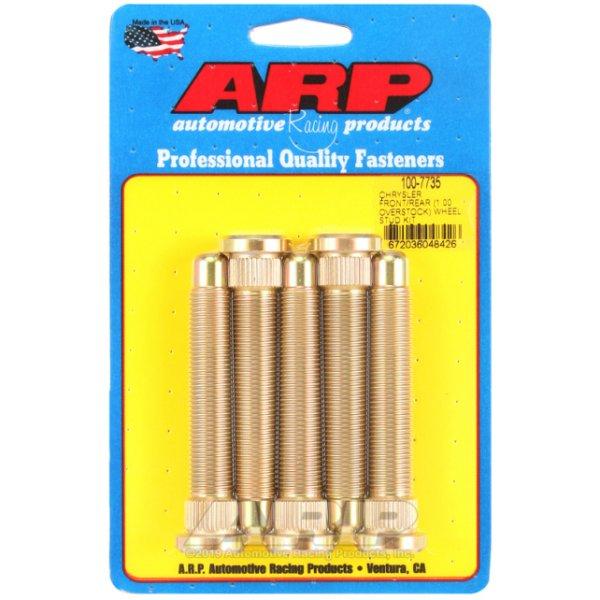 ARP Chrysler Front / Rear M14 1.000 Over Stock Wheel Stud Kitメーカー：ARPメーカー品番：100-7735・掲載画像は、カタログより抜粋した参考画像となっております。ご不安な場合...
