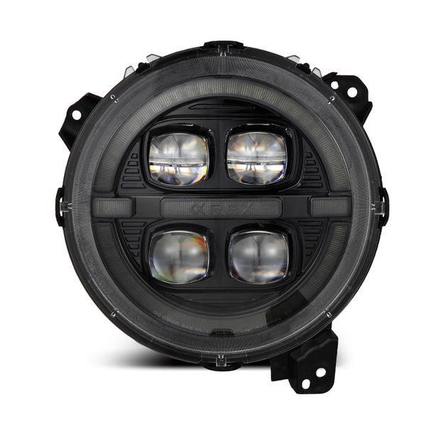 AlphaRex 18-23 Jeep Wrangler JL/Gladiator JT LED Proj Headlights Alpha-Blk w/ Activ Light/Seq Signalメーカー：AlphaRexメーカー品番：...