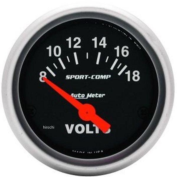 Autometer Sport-Comp 52mm 8-18 Volt Electronic Voltmeter Gaugeメーカー：AutoMeterメーカー品番：3391・掲載画像は、カタログより抜粋した参考画像となっております。ご不安...