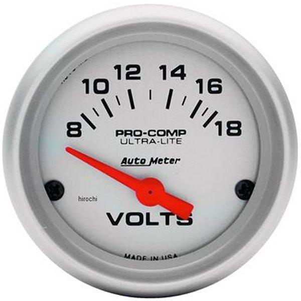 Autometer Ultra-Lite 52mm Short Sweep Electronice Voltage Gaugeメーカー：AutoMeterメーカー品番：4391・掲載画像は、カタログより抜粋した参考画像となっております。ご不...
