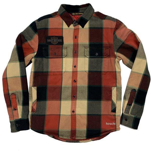 ハーレー純正 アパレル ロゴライニング シャツジャケット スリムフィットサイズ:Mカラー:チェック【素材】コットン100%【寸法詳細】1.平置きでの肩幅(かたはば) 約44cm2.平置きでの身幅(脇の下の長さ/バスト) 約50cm3.平置き...