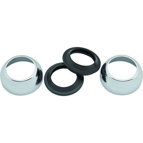 Bikers Choice 88 Up XL FXR FXD 39MM Chrome Fork Boots With Dust Shieldメーカー：Bikers Choiceメーカー品番：490581・掲載画像は、カタログより抜粋した参考...