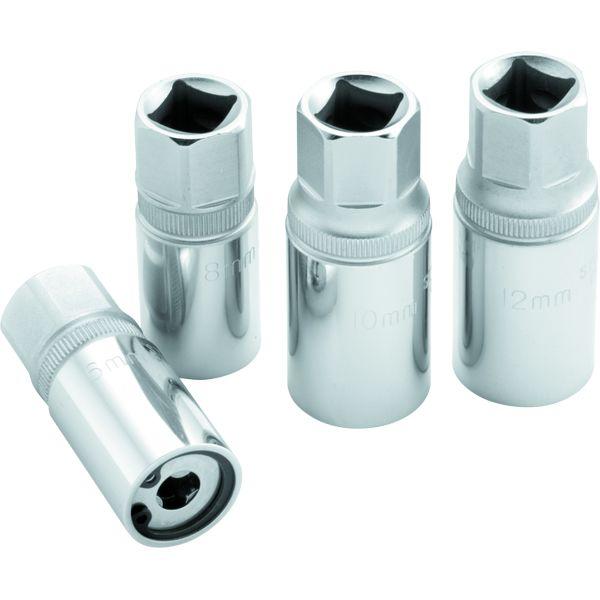 BikeMaster Stud Removal Sockets 6-12mmメーカー：BikeMasterメーカー品番：151648・掲載画像は、カタログより抜粋した参考画像となっております。ご不安な場合は、メーカーサイトでのご確認をお願い...