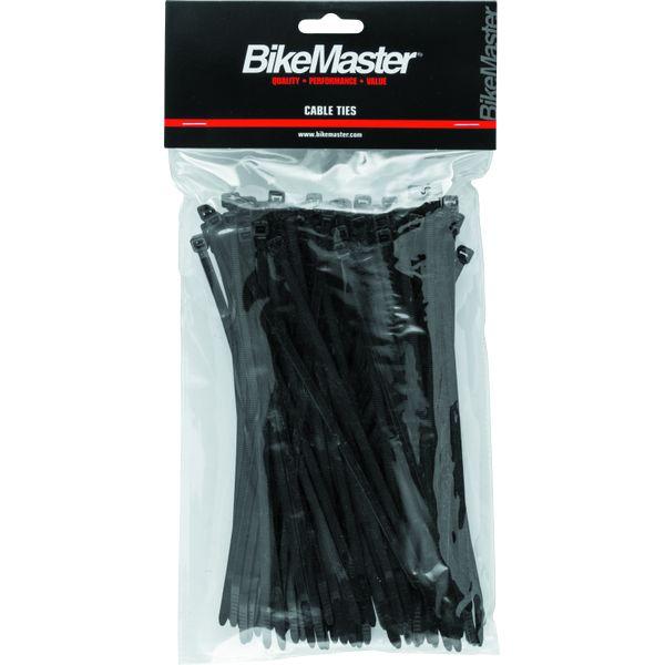 BikeMaster 7.5in Cable Ties (Pack of 100) - Blackメーカー：BikeMasterメーカー品番：151674・掲載画像は、カタログより抜粋した参考画像となっております。ご不安な場合は、メーカーサ...
