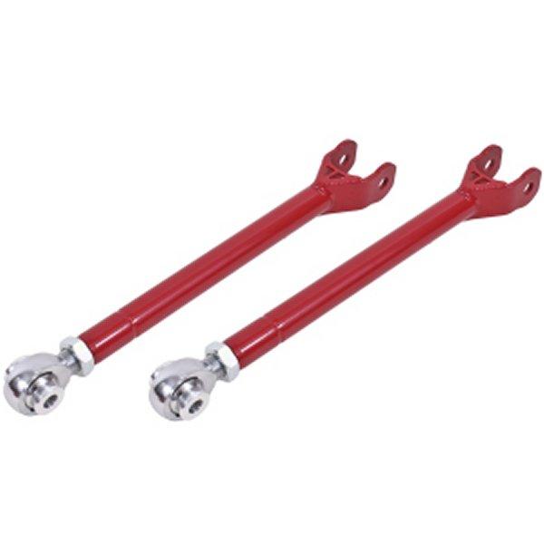 BMR 08-17 Challenger Lower Trailing Arms w/ Single Adj. Rod Ends - Redメーカー：BMR Suspensionメーカー品番：LTA111R・掲載画像は、カタログより抜粋した...