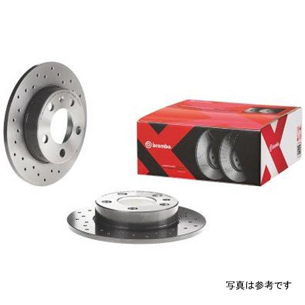 Brembo 12-18 VW GTI/16-18 Audi A3 Sportback e-tron Rear Premium Xtra Cross Drilled UV Coated Rotorメーカー：Brembo OEメーカー品番：0...