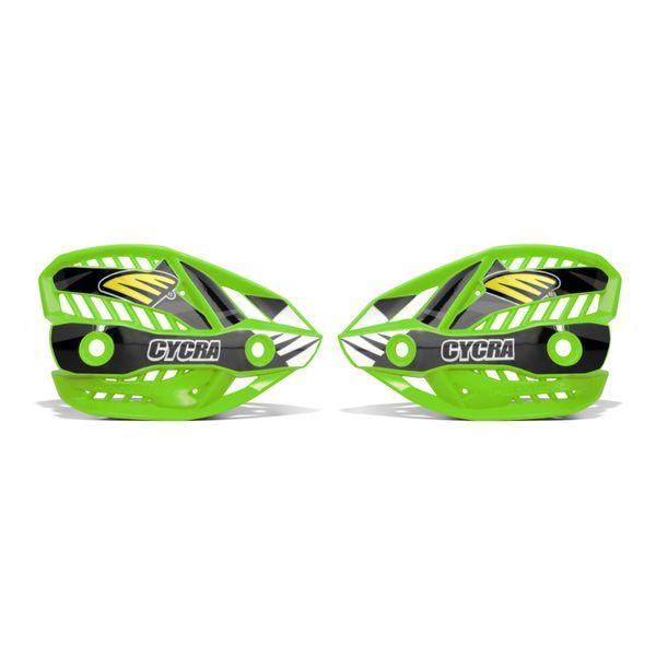 Cycra Probend CRM Ultra Hand Shield - Greenメーカー：Cycraメーカー品番：1CYC-1019-72・掲載画像は、カタログより抜粋した参考画像となっております。ご不安な場合は、メーカーサイトでのご...