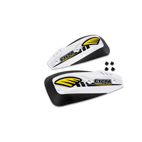 Cycra Rebound DX Handshields - Whiteメーカー：Cycraメーカー品番：1CYC-1027-42・掲載画像は、カタログより抜粋した参考画像となっております。ご不安な場合は、メーカーサイトでのご確認をお願い致...