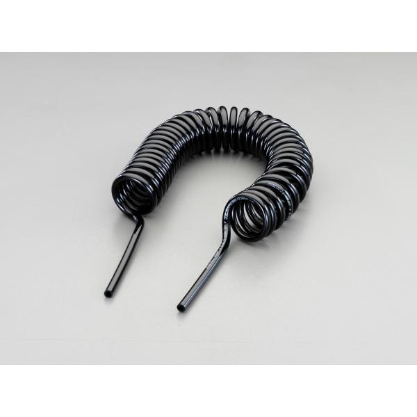 ●使用流体:空気、水（条件有）●最高使用圧力:0.8MPa●使用温度範囲:-15-60°C（凍結なきこと）●材質:ウレタン●内径×外径:5×8mm●全長:5m●重量:181g長さは、コイル加工前の長さになります。EA125DK-500001...