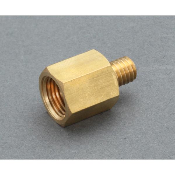 ●材質:黄銅●ねじ径:オス:UNF1/4"、メス:Rc1/8"●使用圧力:6.9MPa以下●使用温度:-50-150°C(凍結箇所を除く)RoHS対応品EA141AY-121000012262265ヤフー SP店