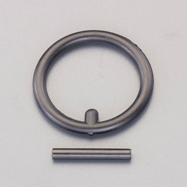 リング外径：43mmピン直径(mm)：φ4ピン全長(mm)：28カラー：黒入数：ピン・リング 各5個適合品番：EA164KK-17〜32、EA164KK-219〜234、EA164KL-100〜250、EA164KM-1、6〜83/4""イ...