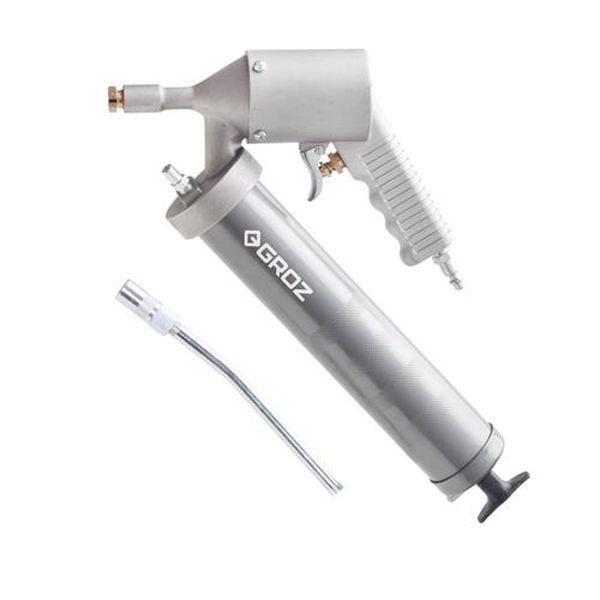 ●容量(ml)…500●ノズル長(mm)…150●吐出量(g/トリガー)…0.9●吐出圧力…33MPa●筒長…285mm●適用グリース…カートリッジグリース(400ml)手詰めグリース●ノズルねじサイズ…M10×1●圧力比率…40：1●吸入...