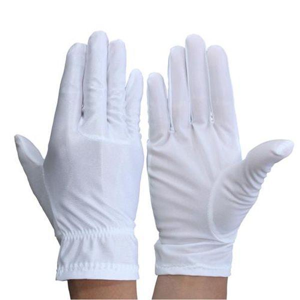 ●サイズ…LL●全長(mm)…240●掌周り(mm)…198●中指長さ(mm)…87●厚み…0.5mm●材質…ポリエステル（掌部：ウレタンラミネート）●カラー…本体：ホワイト手首：イエロー●重量…約16g（1双）●入数…10双●食品衛生法適...