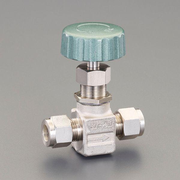 材質：弁箱：ステンレス鋼(316SS) 弁棒：ステンレス鋼(SUS630)使用流体：空気・水・油・ガス(※)、化学薬品※注意：可燃性ガス、毒性ガスへの使用不可最高使用圧力：水・油・ガス(常温以下)：3.43MPa 水・油・ガス(100℃以下...