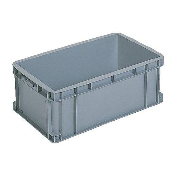 ●容量…40.1L●外寸(mm)…620×380×225（H）●色…灰●内寸(mm)…570×330×219●有効内寸…558×320×209mm●圧縮荷重…24.4kN(2490kgf)●材質…ポリプロピレン●底面形状…格子リブ底面に格子...