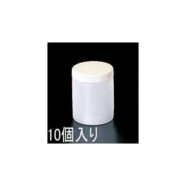 ●材質:本体:ポリエチレン、キャップ:ポリプロピレン●容量:500ml●内径:72mm●胴径:90mm●高さ:112mmフタはねじ式、中ブタなし。フタの内側にソフトパッキン付　入数は10個入りです。EA508AK-6B00001222538...
