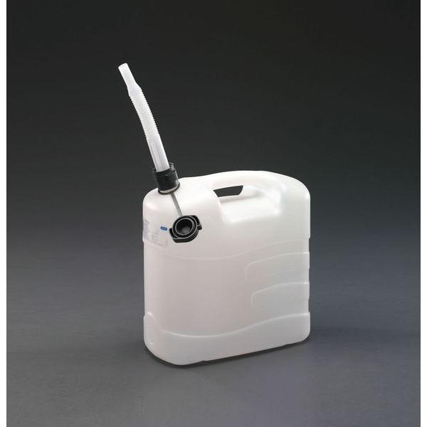 材質：本体・ノズル：高密度ポリエチレンフタ・アダプター：ポリプロピレンノズル長：245mm容量：10Lサイズ：348×174×319mmコック付(取外し可)パッキン付ノズルはタンク内に収納できます。EA508AS-210EA508AS-210