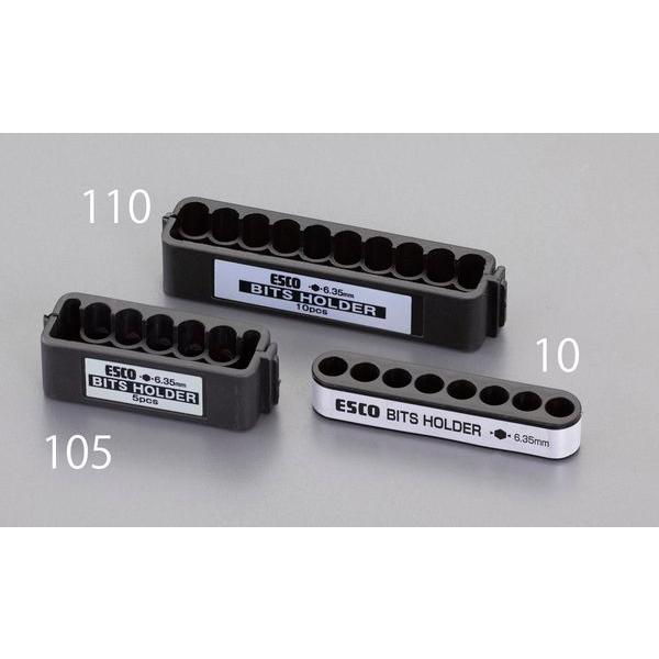 ビット収納数：10本六角シャンク1/4""(6.35mm)のドライバービットの収納にEA509-110EA509-110ヤフー SP店