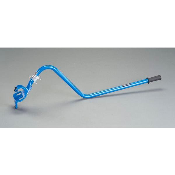 材質：スチール用途：タイヤ取り外し用全長：1370mm重量：10kg軸径：33.5mm適用：トラック用22.5、24.5インチのチューブレスタイヤ、最大330mm幅のホイールを素早く取り外す事ができます。先端幅：50mm滑り止めグリップ付入...