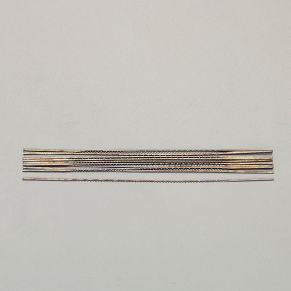 全長：130mm断面：0.85(幅)×0.26(厚み)mm山数：32入数：10本木材やプラスチックの切断に番数（＃）：3EA522VF-1EA522VF-1ヤフー SP店