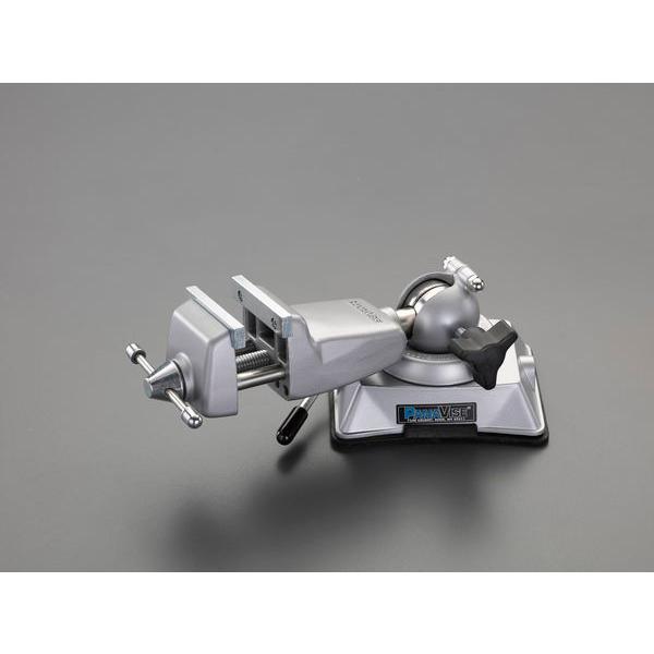 サイズ:口幅:64mm、最大開口:57mm口の深さ:35mmベース角度調整:傾斜:90°、回転:360°重量:1.38kg材質:口部:スチール、本体:アルミ合金製EA525ML-102EA525ML-102ヤフー SP店