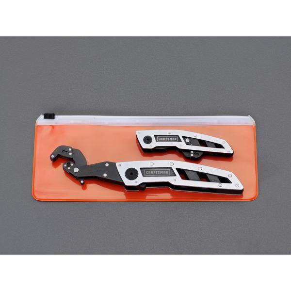 ●(セット内容)…2点EA531PK-1●全長…約160mm●適合サイズ…1/4"〜7/16"(6〜11mm)●重量…約109g●折畳み時全長…110mmEA531PK-2●全長…約215mm●適合サイズ…1/2"〜3/4"(12〜19mm...