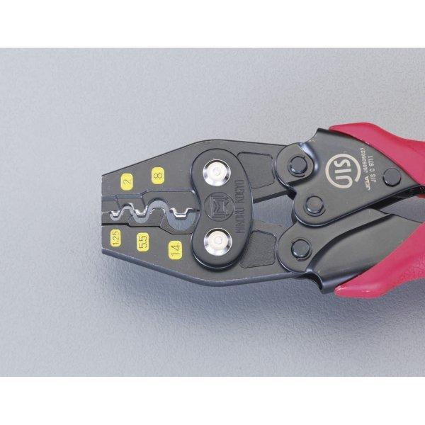 圧着範囲：1.25、2、5.5、8、14mm2全長：243mm裸圧着端子、スリーブ用JIS適応品JISマーク付きなので官公庁指定工事に使用可能EA538JF000012209120ヤフー SP店