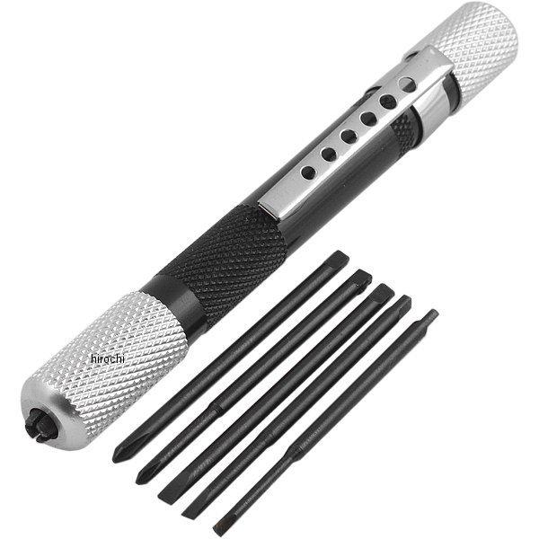 ●(+)ドライバービット…＃0・＃00●(-)ドライバービット…1.6mm・2.0mm・2.4mm●全長…125mm(ビット装着時)●ホルダーサイズ…φ11×97mm●ボディカラー…ブラックドライバーホルダーホルダー内にビットが収納できます...