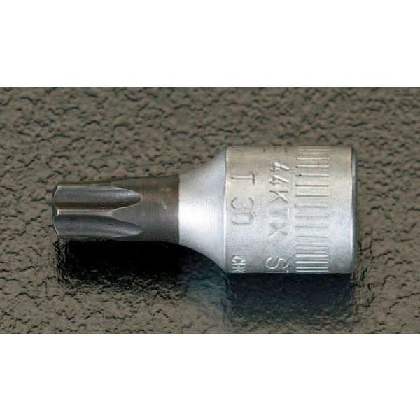 差込角：1/4""手締め時に便利なローレット加工サイズ：T9全長：28mmEA611BD-9000012032472ヤフー SP店