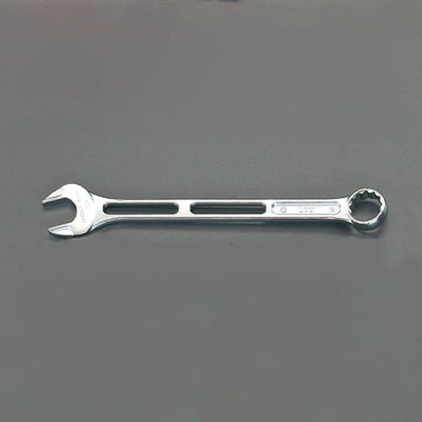 材質：クロムバナジウム鋼(ニッケルクロムメッキ)サイズ(mm)：27全長(mm)：340厚み(mm)：10.5×16重量(g)：38012ポイント強度を保持しつつ軽量化を実現入数：1本EA614AA-27EA614AA-27ヤフー SP店