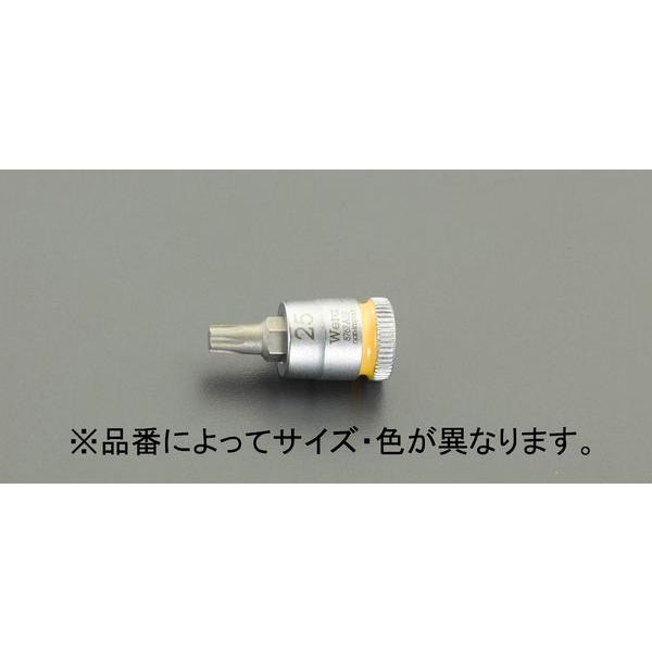 差込角：1/4""先端がボルト・ナット類をしっかりホールドして脱落を防ぐ形状です。色の違いによってサイズの選別が容易です。サイズ：T15全長：28mmEA617AJ-115000012289882ヤフー SP店