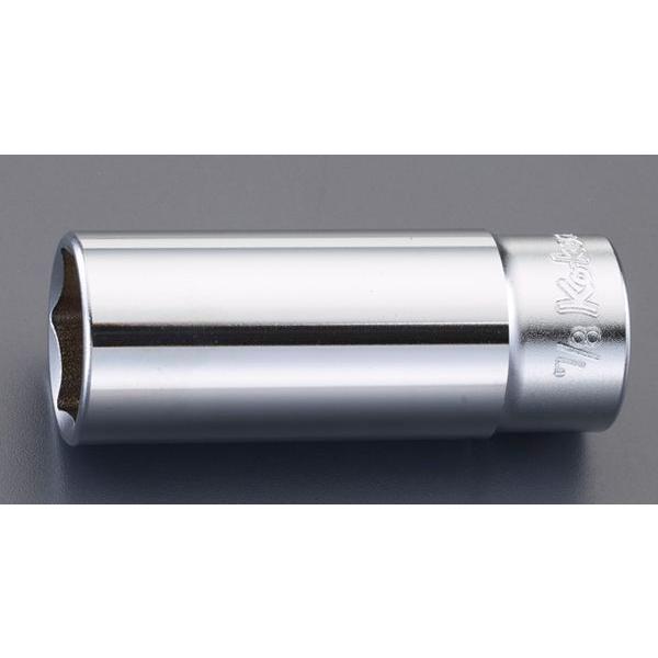 対辺(インチ)：1・3/8外径(mm)：46.2全長(mm)：77差込角：1/2""入数：1個EA618CP-22EA618CP-22ヤフー SP店