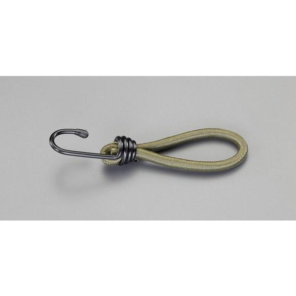 色：OD色全長：約146mmコード径：φ8mmフック線径：4mmフック内径：17mm入数：10本鉄製フックEA628WH-40AEA628WH-40A