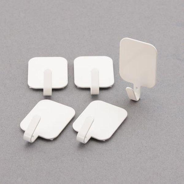 ●耐荷重(kg)…0.5●面サイズ(W×H)mm…20×32●口幅(mm)…12●入数…50個●材質…本体：焼付塗装鉄板粘着剤：ゴム系●サイズ…20×32×12mm●粘着タイプ●小物の整理に●リビングからキッチンまで幅広く使えるます。●裏面...