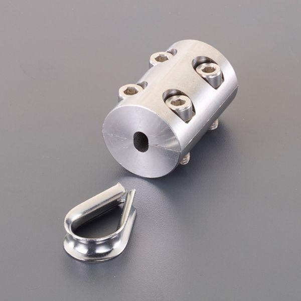 適合ワイヤー径：8mm全長(mm)：42直径(mm)：28最高引張力：13kN材質：ステンレス(SUS316)シンブル付入数：1個EA638RC-12000012016950ヤフー SP店