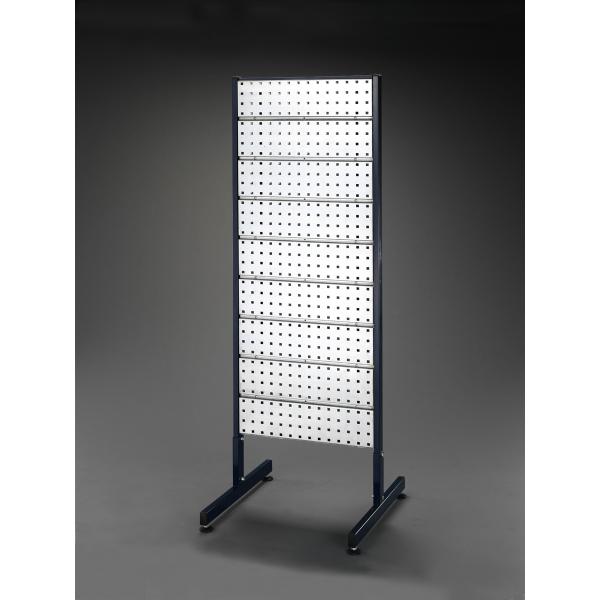 ●※注意※:【お客様組立品】●サイズ:571（W）×570（D）×1600（H）mm●重量:22kg●材質:スチール●耐荷重:450kgフック、ホルダー類は別売です。別売の自在キャスターキットは持ち手付。ラックに取り付ければ運搬に大変便利で...