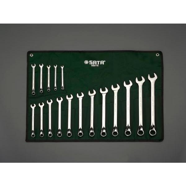 〈セット内容〉：17本組材質：クロムバナジウム鋼サイズ(mm)：6・7・8・9・10・11・12・13・14・15・16・17・18・19・20・21・22mm全長：127〜293mm12ポイント15°タイプEA684AA-6EA684AA-6