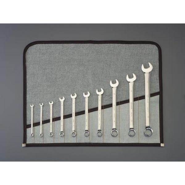 ●入組み点数…10●サイズ…5.5・7・8・10・12・13・14・17・19・22mm●全長…127〜293mm●材質…クロムバナジウム鋼●12ポイント●左右切替式●デニムツールロール付・サイズ…535×420(H)mm・材質…コットン・...