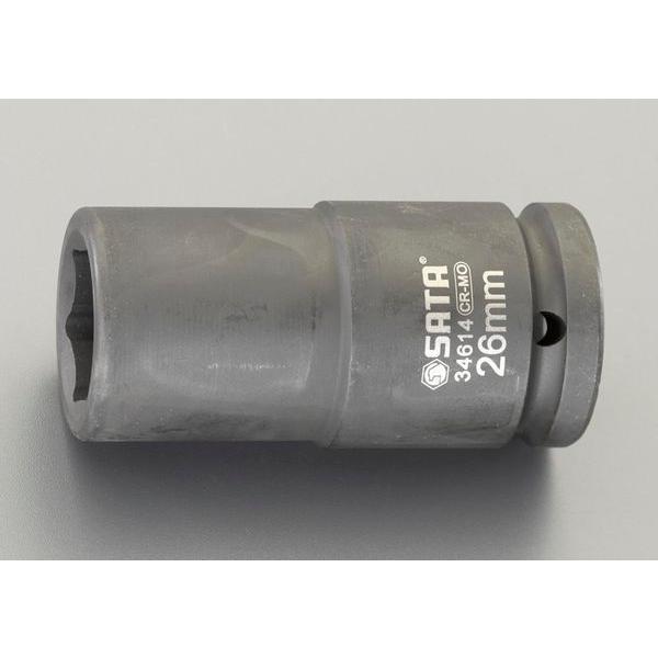 差込角：3/4"対辺：28mm外径：44mm全長：90mmEA687JB-28EA687JB-28