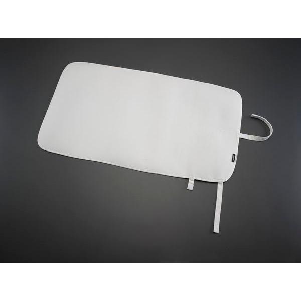 材質：表面：綿100％、裏面：ポリウレタンフォーム収納サイズ：60×60×400(H)mmサイズ：720(W)×400(D)mm重量：0.11kg小さく丸めて持ち運びに便利です。EA763AN-72EA763AN-72