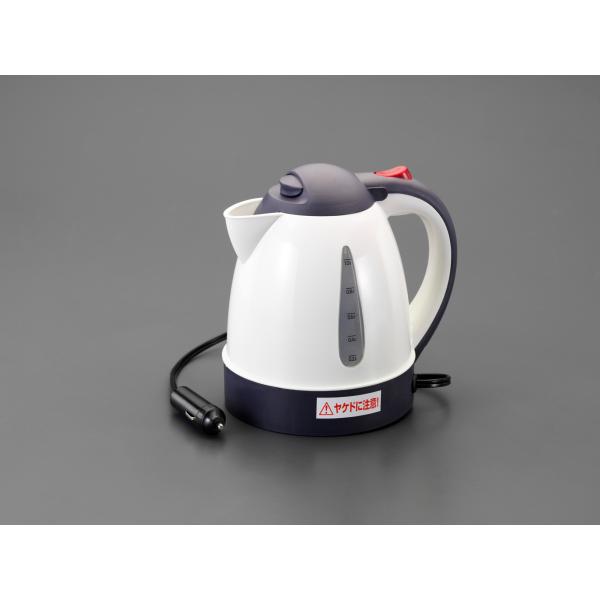 ・使用電源:DC12V・消費電流:12A・容量:1，000mL・材質:ポリカーボネイト・サイズ:190×180×150(H)mm・コード長さ:1.3m・重量:550gお湯が沸くと自動で止まるオートストップ機能、空焚き防止機能、透明目盛付車の...