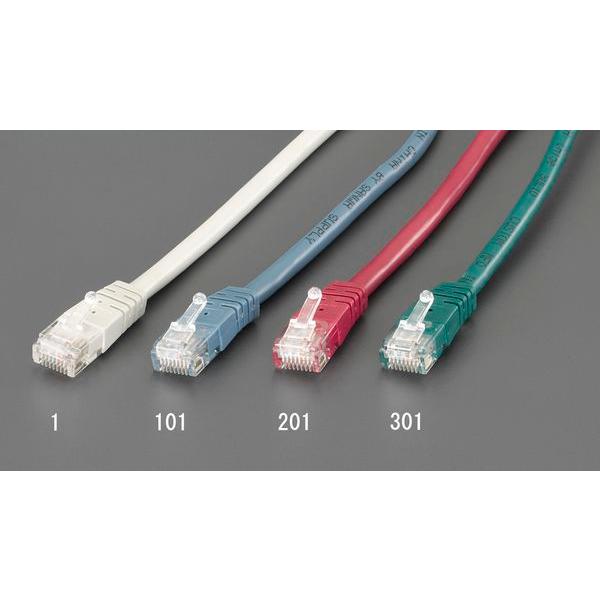 直径：5.5mm単線ツイストペア、ストレート全結線スリムコネクタRoHS指令対応カテゴリー：5e準拠コネクター形状：RJ45長さ：3m色：レッドEA764B-303000012297003ヤフー SP店