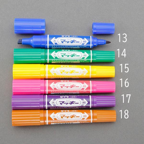 太/細両用線幅：細：1.5〜2.0mm 太：6.0mmインク色：紫入数：1本EA765BV-17B000012337660ヤフー SP店