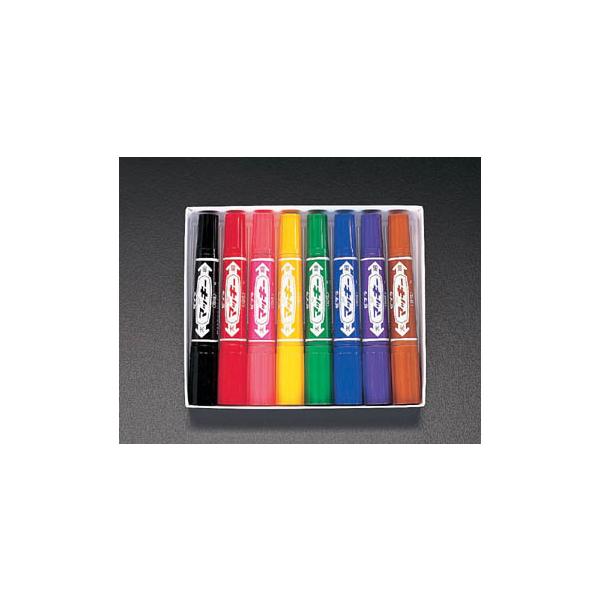 〈セット内容〉8本セット黒、青、赤、緑、黄、紫、桃、茶●線幅:太:6.0mm、細:1.5-2.0mm太/細両用EA765BV-8000012035222ヤフー SP店