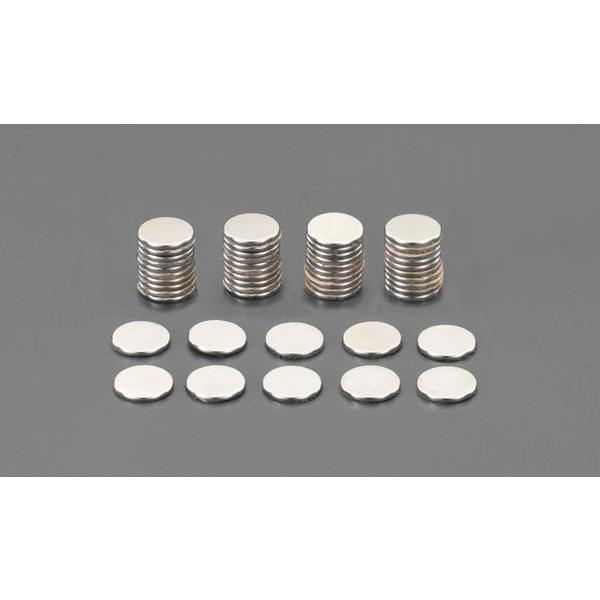 材質：プレート：ニッケル磁石：ネオジウム磁石極性：N極吸着力：0.8kgfサイズ：φ15×1mm使用温度：80℃以下粘着付50個入りEA781EE-35EA781EE-35ヤフー SP店