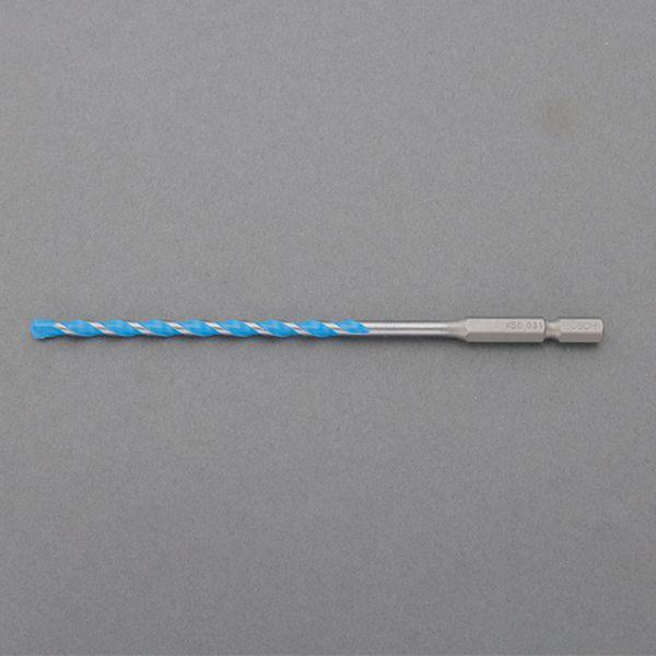 メーカー：ボッシュ型番：MDB050150刃先径(mm)：5.0全長(mm)：150有効長(mm)：90溝長：13mm六角シャンク：6.35mm(1/4"")適合機種：コードレスインパクトドライバー、電気ドリル、振動ドリル※機種ごとの使用可...